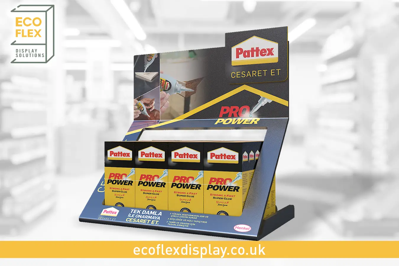 Countertop Display Units - ECOFLEX Display Solutions