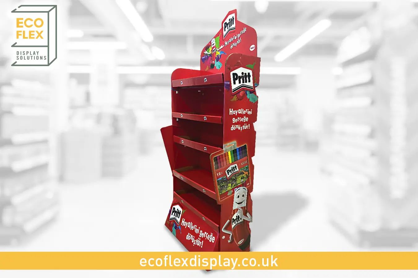 Free Standing Display Units - ECOFLEX Display Solutions